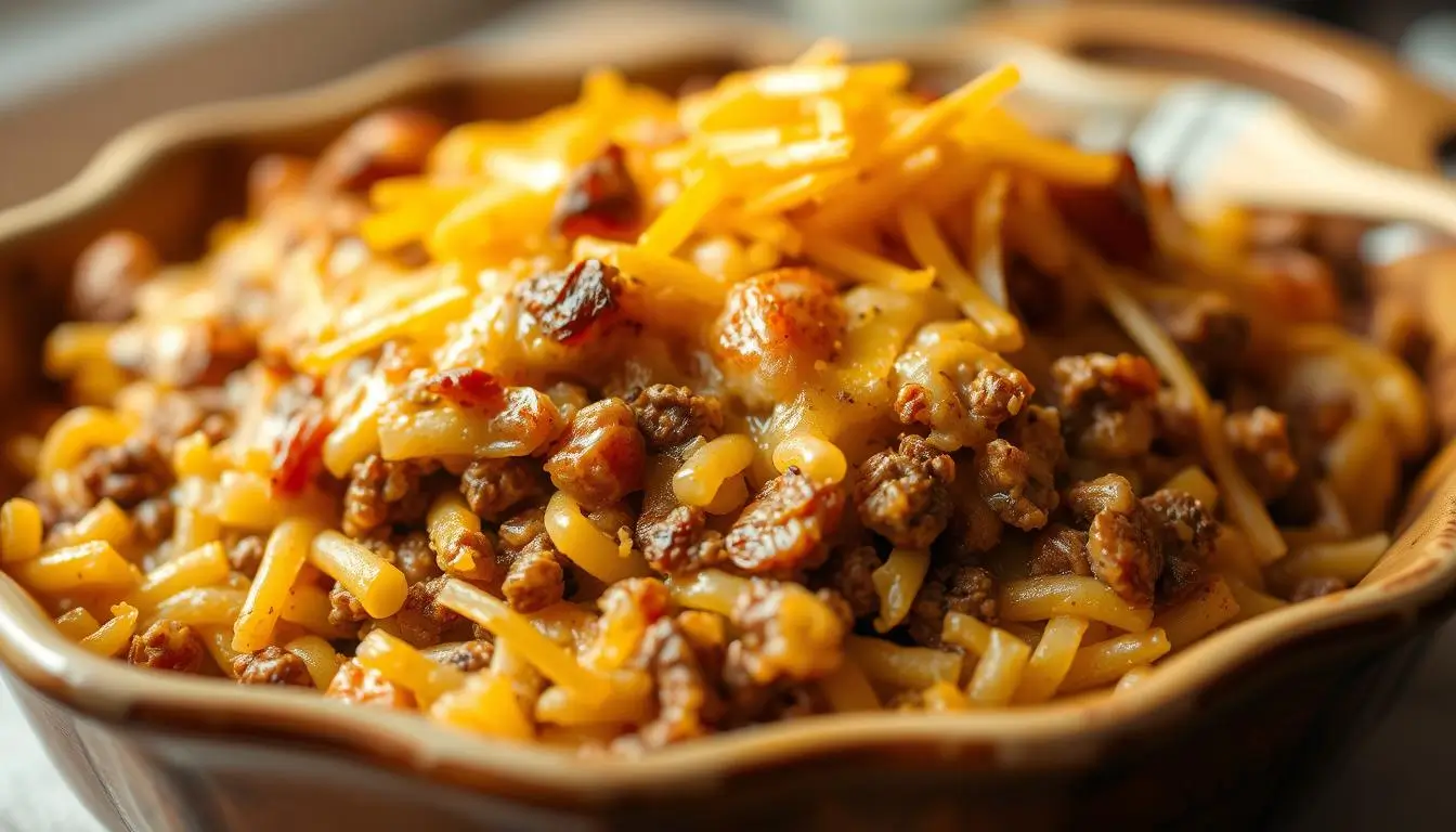 How To Make The Best & Cheesy Ground Beef And Hash Brown Casserole In ...